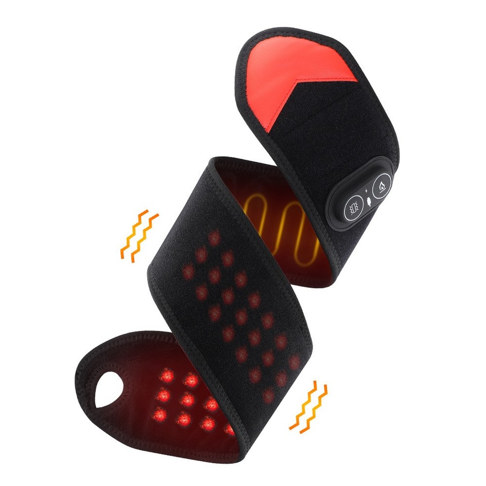 Electric Infrared Heated Wrist Wrap Brace Hand Massage Vibration for ...