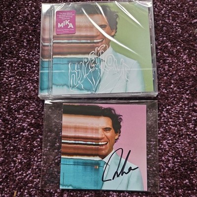 MIKA HYPERLOVE CD SEALED AND SIGNED INSERT | eBay UK