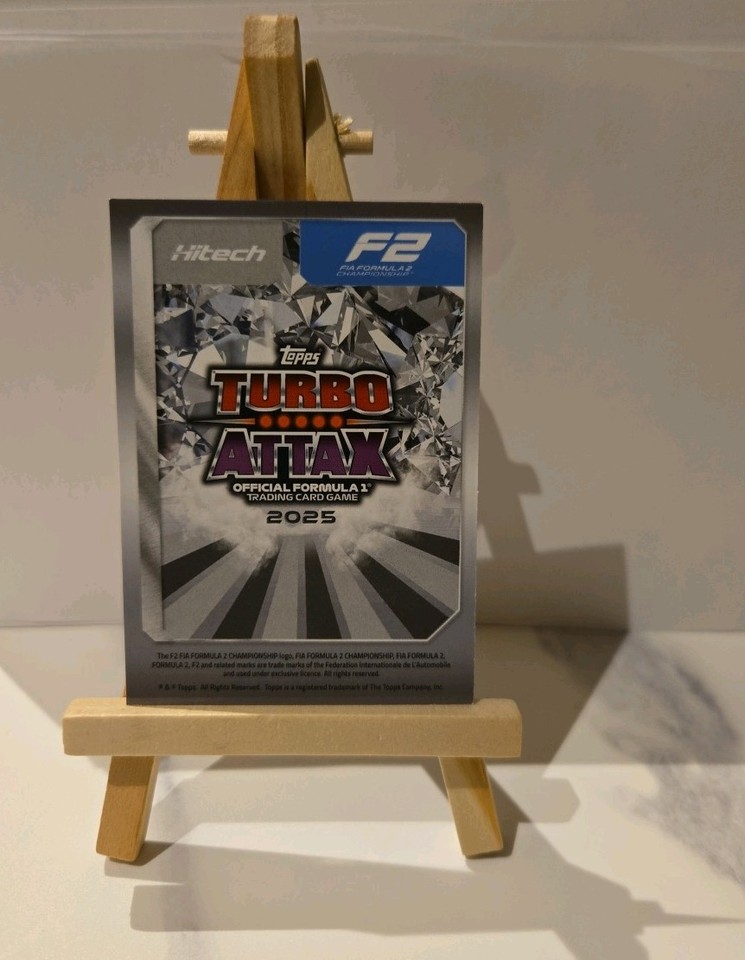 2025 Topps Turbo Attax Formula 1 Pink Parallel Stars Tomorrow Luke ...