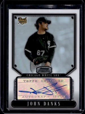 2007 Bowman Sterling John Danks Rookie Auto RC #BS-JD White Sox | eBay