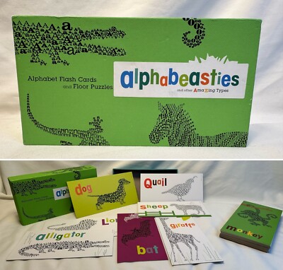 Alphabeasties: Flash Cards by Werner, Forss Children Alphabet 26 ...