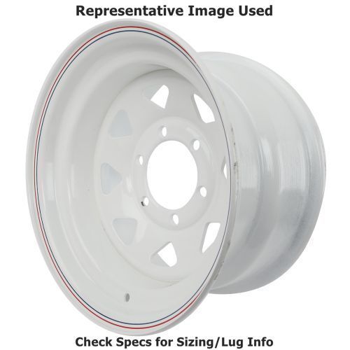 US Wheel 70-5860 70 Series 8-Spoke 15"x8" Wheel, 6x5.5 Bolt Pattern ...