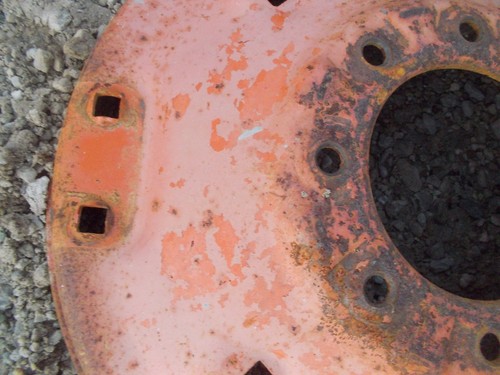 Allis Chalmers WD WD45 Tractor Orignl AC rear factory spin out wheel ...