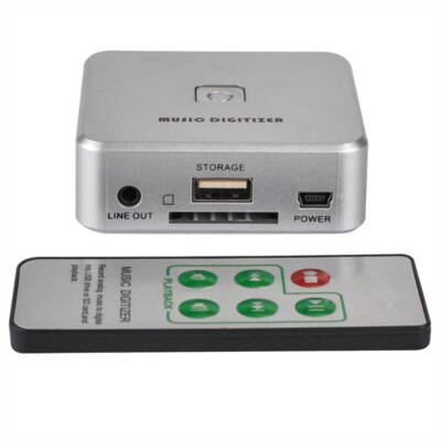 EZCAP Music Digitizer 3.5mm RCA Audio to MP3 Capture Recorder To SD ...