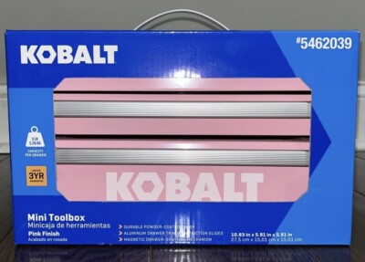 Pink Kobalt Mini Tool Box 💕 | #5462039 Fast Shipping! | eBay