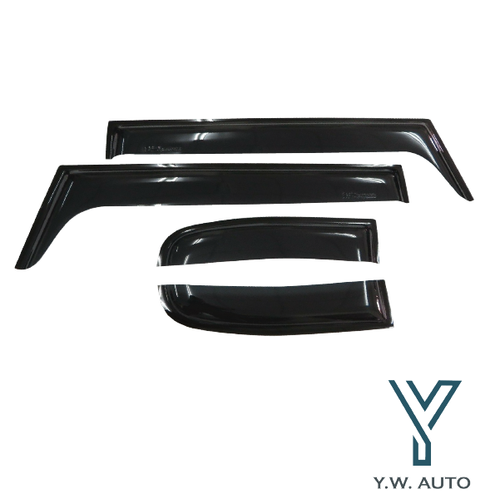 For Toyota FJ Cruiser 06-22 Window Visor Vent Sun Shield Rain Guard ...