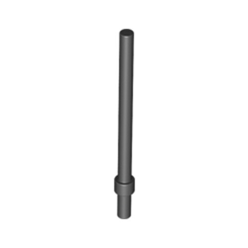 Lego Bricks 20x Black 6L 6M Stick Bar Rod Flange Thick Stop 6170421 ...