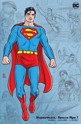 SUPERMAN SPACE AGE #1 Mike Allred Cover 1:50 Variant PUBLISHER Comics ...