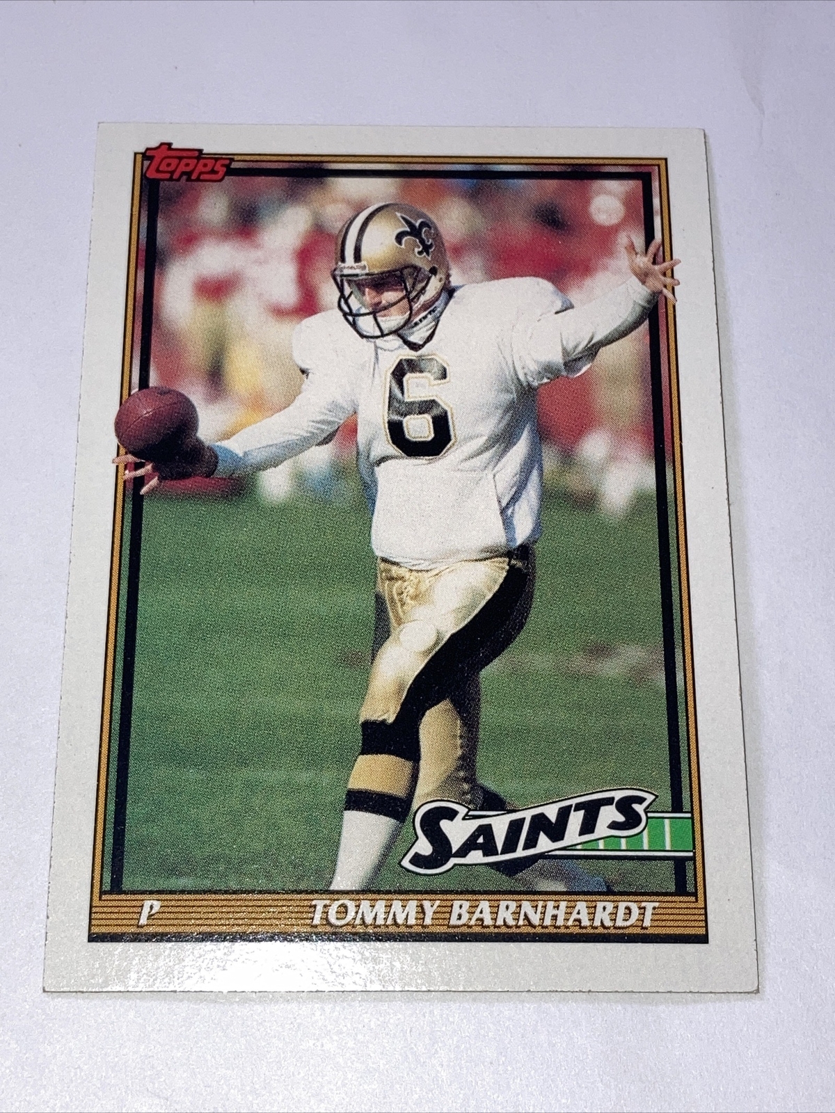 1991 Topps - #320 Tommy Barnhardt (RC) for sale online | eBay