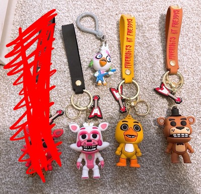 Five Nights At Freddy’s Keychains Bundle | eBay UK
