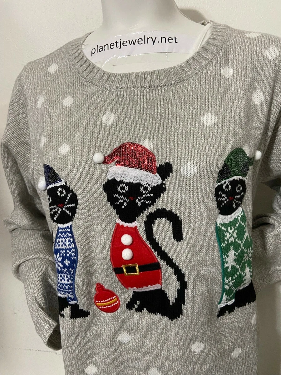 Cats In Christmas Sweaters