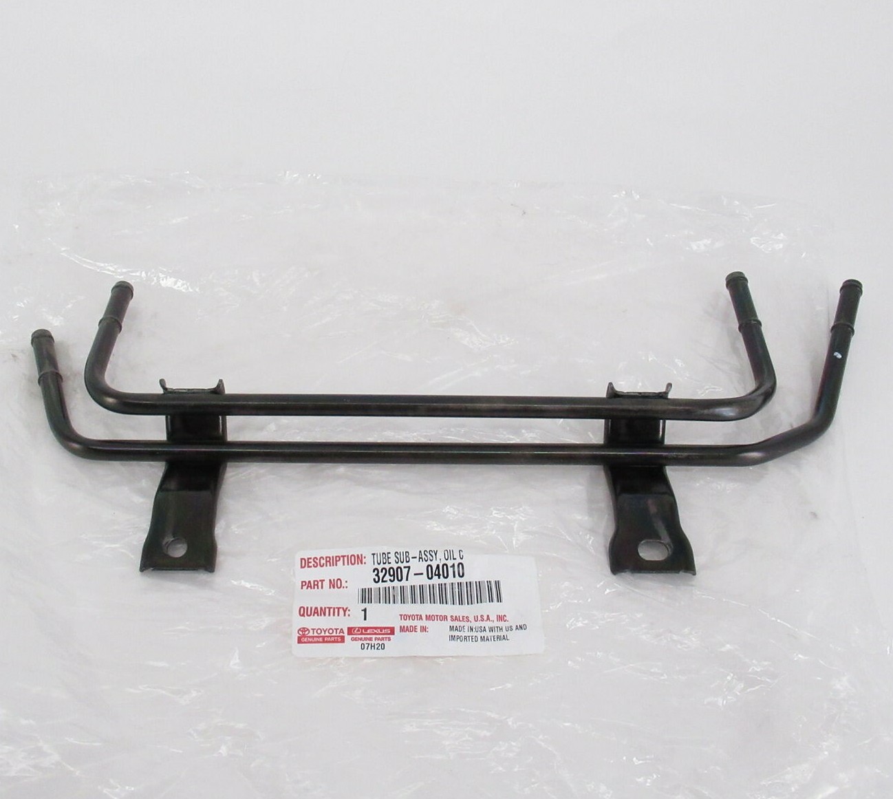 Genuine OEM Toyota 32907-04010 Oil Cooler Tube 2005-2015 Tacoma | eBay