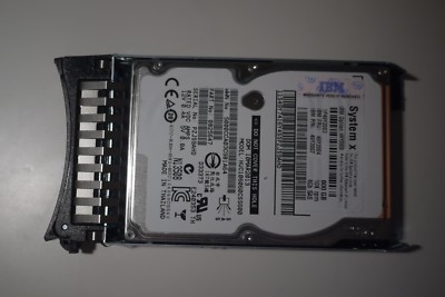 IBM 600GB SAS 6Gbps 10K RPM 2.5" Hard Drive 49Y2003 49Y2004 49Y2007 ...