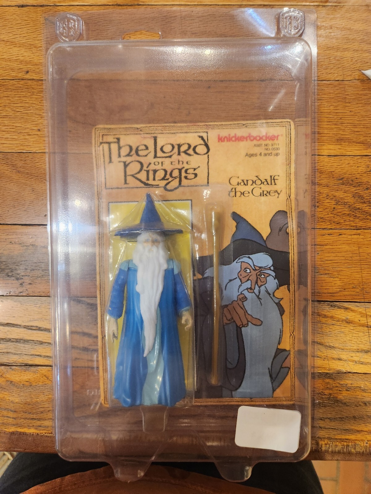 1979 Knickerbocker Gandalf the Grey MOC LOTR Lord of the Rings figure ...