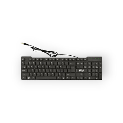 USB Wired Keyboard 104 Keys with Numeric Pad Slim Design - 3 Pack ...