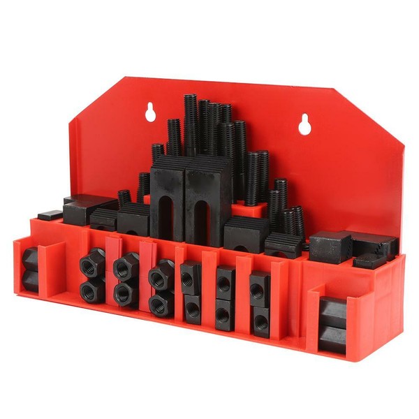 T Slot Clamp Kit 58pcs Stud Hold Down Clamping Set for Lathe Milling ...