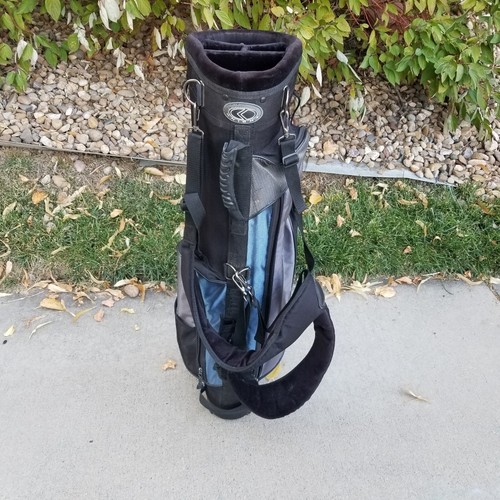 Knight Golf Bag With Stand 4-Way Divider Double Shoulder Strap | eBay