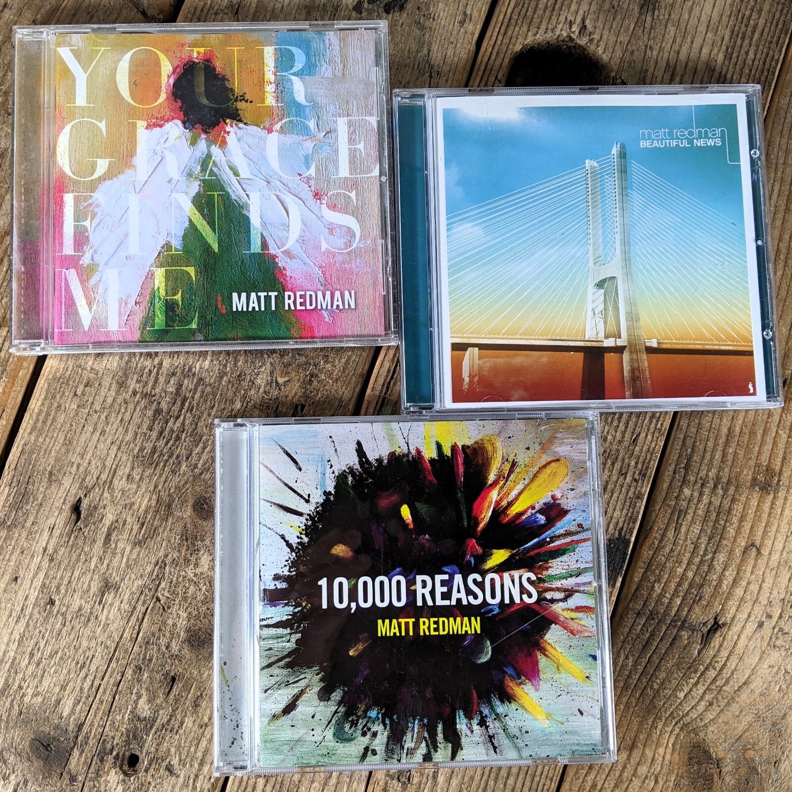 Matt Redman CD Album Bundle x3: 10,000 Reasons / Beautiful News ...
