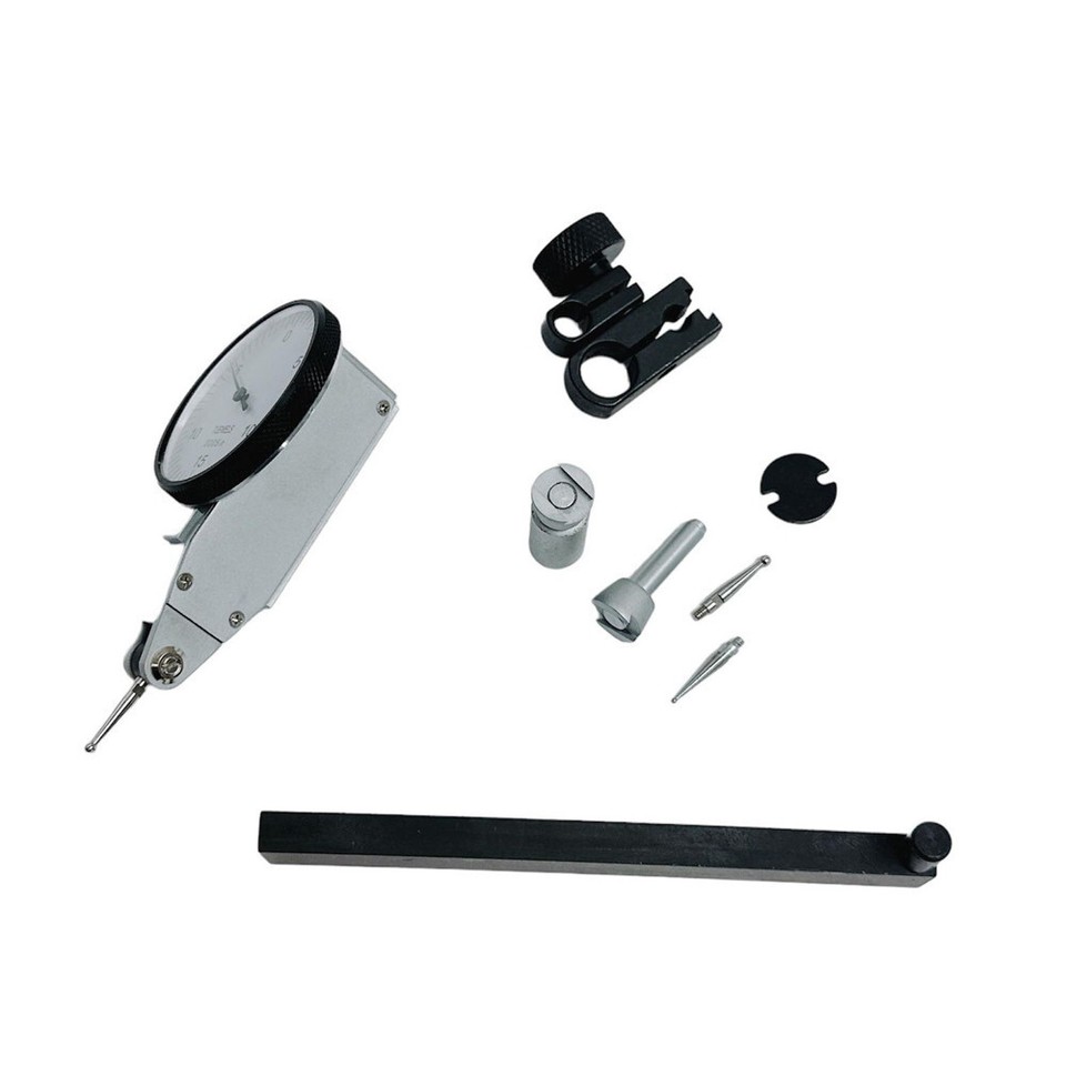 0.030" Dial Test Indicator 2 Rods Dovetail Clamp Set .0005" Graduation ...