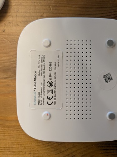 Baby Monitor Sense-U SU220 Base Station, SU-WA002 Camera, And SU210 ...