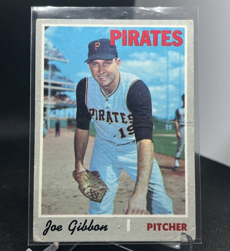 1970 TOPPS Baseball #517 JOE GIBBON PIRATES VG (B) | eBay