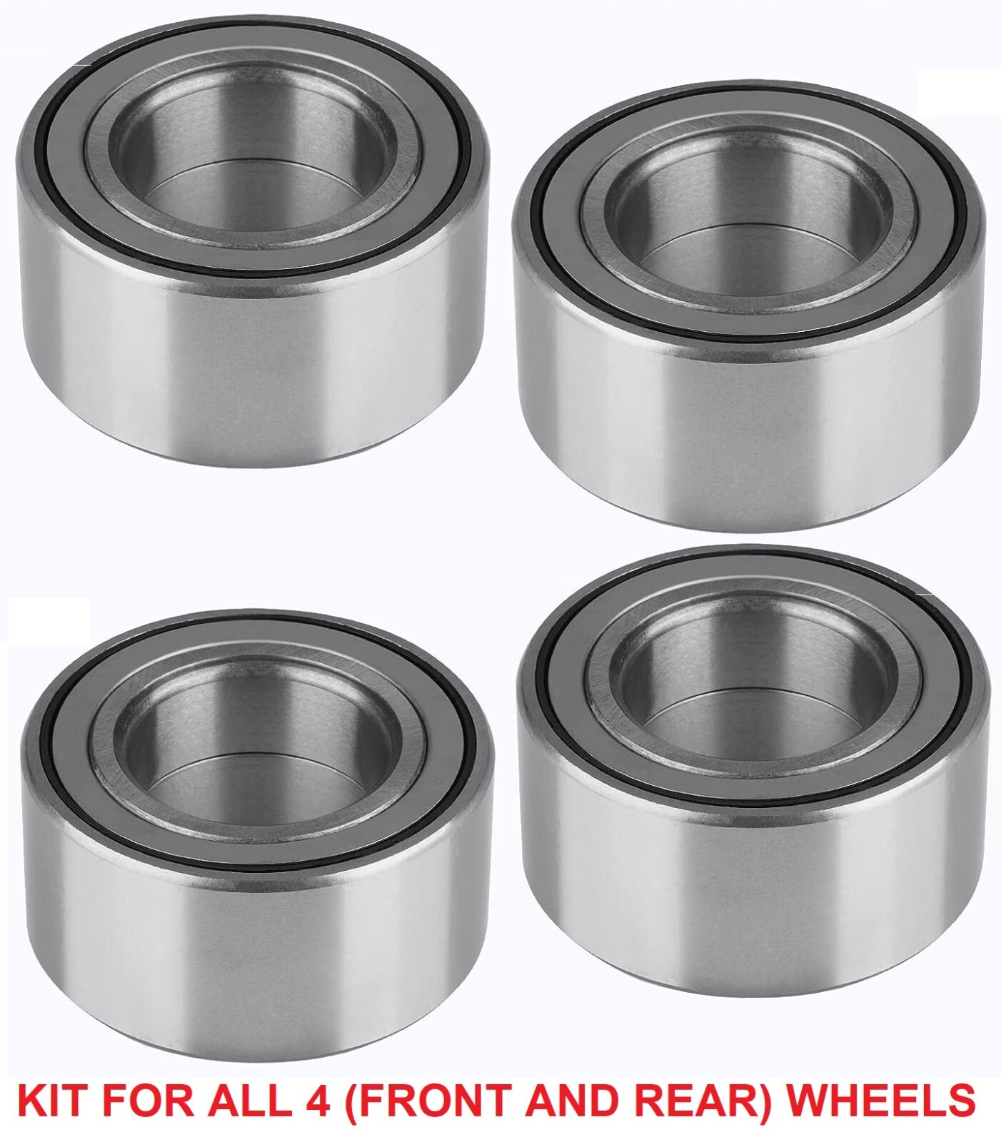 ALL 4 FRONT AND REAR WHEEL AXLE BEARING KIT 16-23 HONDA SXS 1000 ...