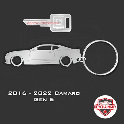 2016 - 2022 Camaro (Gen 6) Laser Cut Key chains | eBay