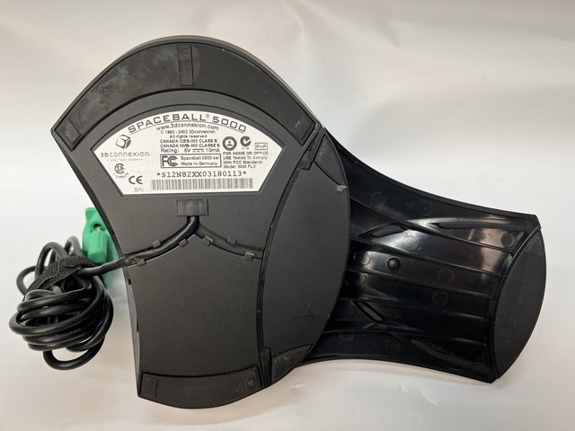 3Dconnexion Spaceball 5000 FLX Trackball 12 Button Vintage CAD ...