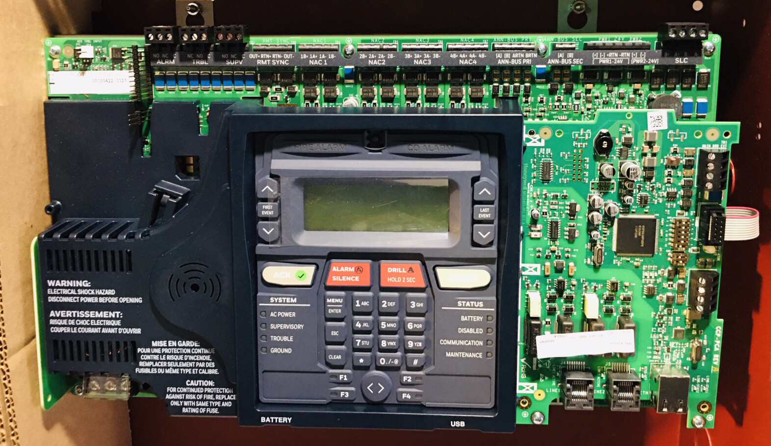 Fire-Lite by Honeywell ES200X Fire Alarm Addressable Control Panel | eBay