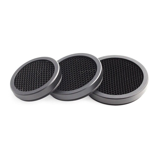 Rifle Scope Sunshade Protective Caps Honeycomb Mesh Scope Protector 44 ...