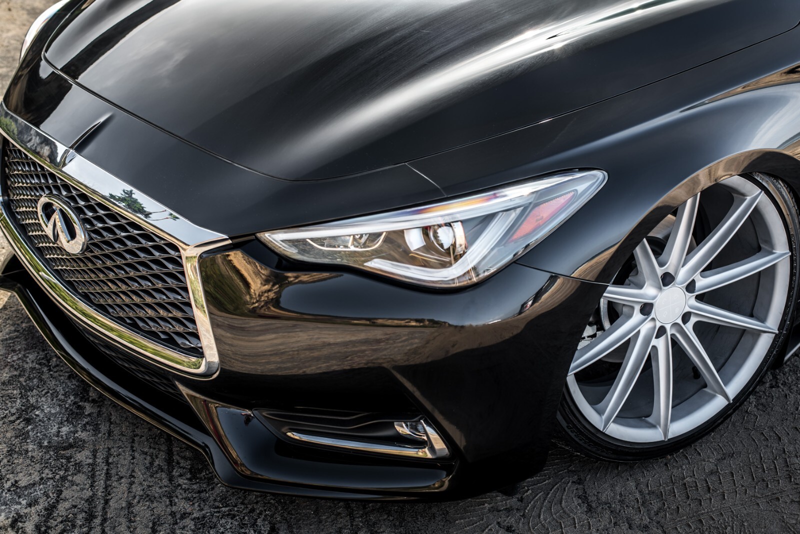 20" Blaque Diamond BD-11 Gloss Silver Wheels for Infiniti Q60 Q70 | eBay