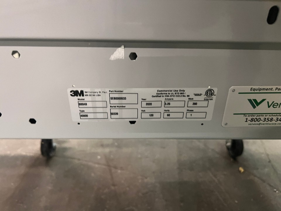Used 3M Tape machine Adjustable case Sealer set up for 3" tape | eBay