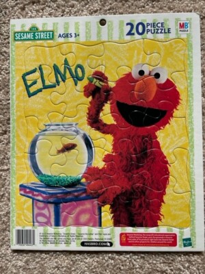 2003 Milton Bradley Sesame Street Elmo Tray Puzzle Complete | eBay