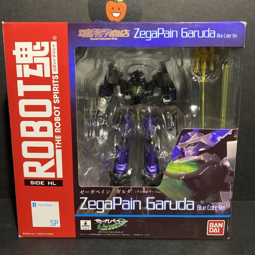 BANDAI Robot Spirits Blue Color Version ZEGAPAIN GARUDA Action Figure ...