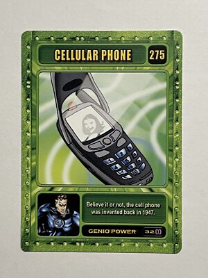 2003 Marvel Genio Card - Cellular Phone #275 | eBay