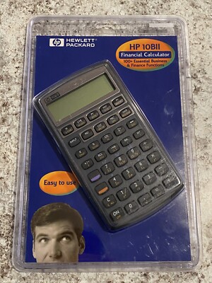 Hewlett Packard HP 10BII Financial Calculator 100+ Essential Business ...