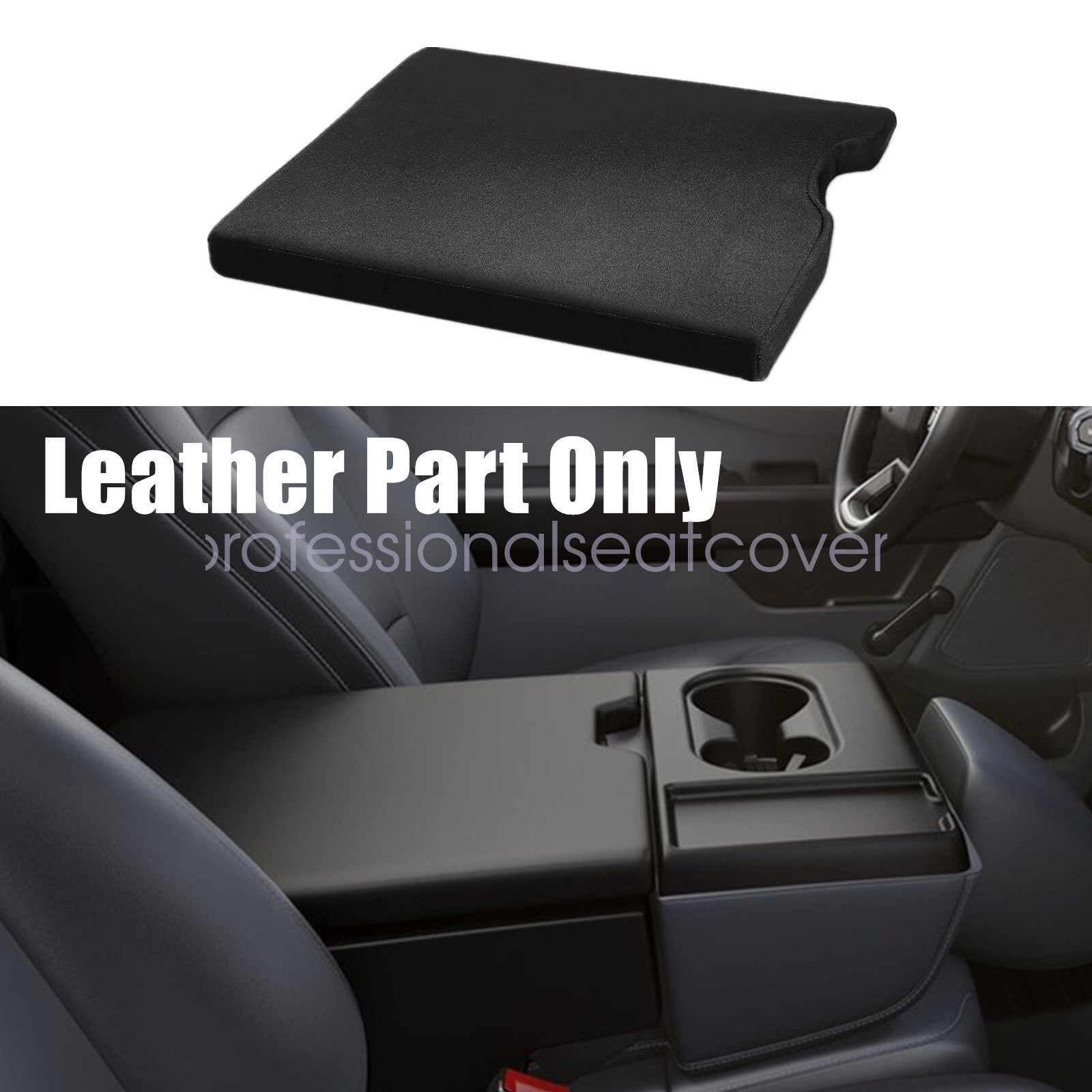 Jump Seat Center Console Lid Armrest COVER Fits Ford F250 F350 F450 ...