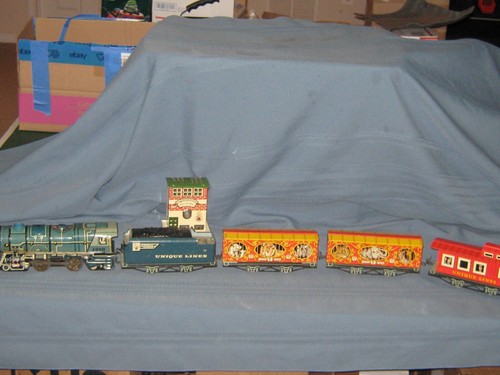 UNIQUE 1950'S ART JEWEL T CIRCUS TRAIN SET OF 5 PC | eBay