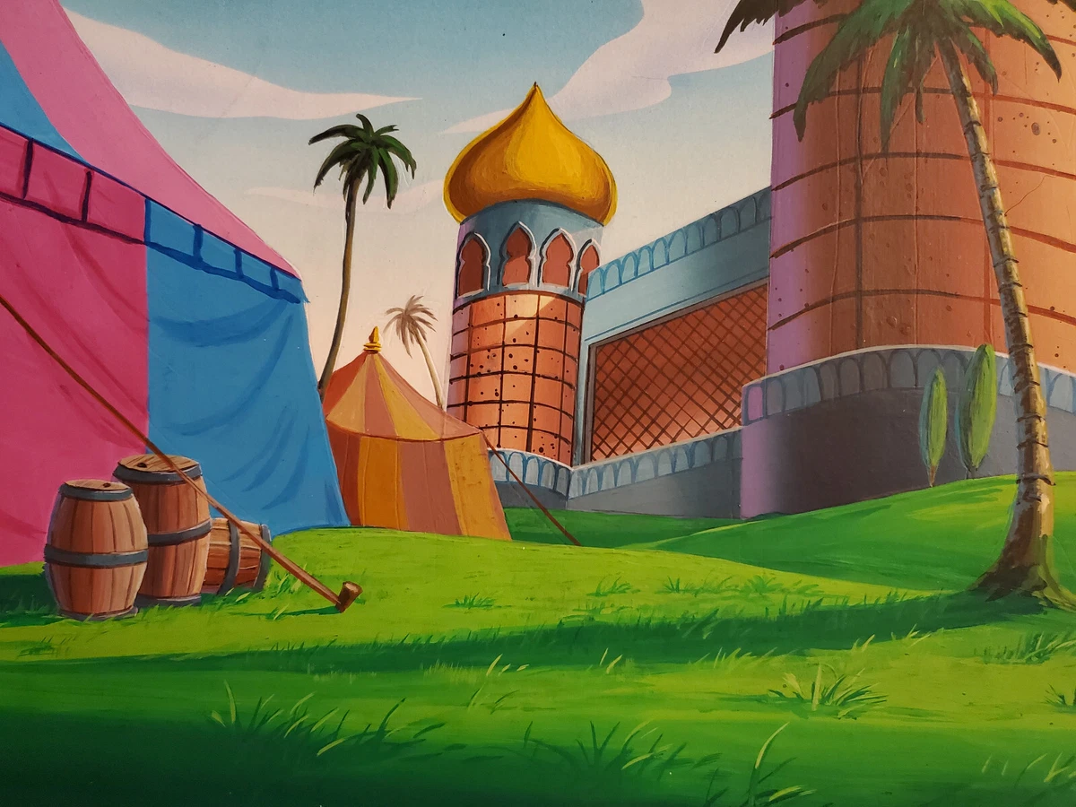 Aladdin Castle Background