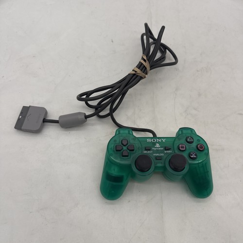 Sony PlayStation 2 PS2 DualShock 2 Controller SCPH-10010 Emerald Green ...