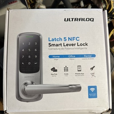 ULTRALOQ Latch 5 World's First Built-in WiFi Smart Lock with NFC ...