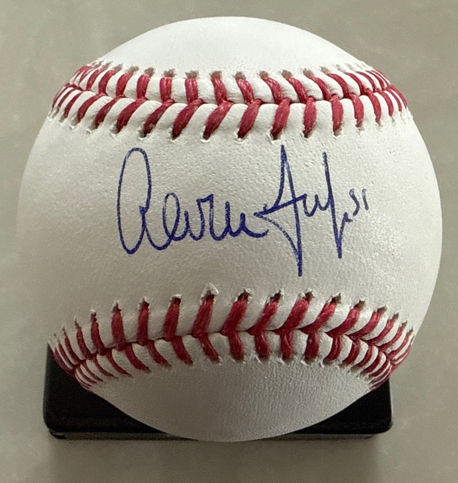 AARON JUDGE SIGNED BALL MLB YANKEES PSA/DNA | eBay