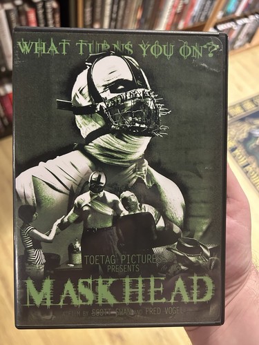 Rare Oop Maskhead TOE TAG Pictures Dvd Gore Horror Fred Vogel August ...