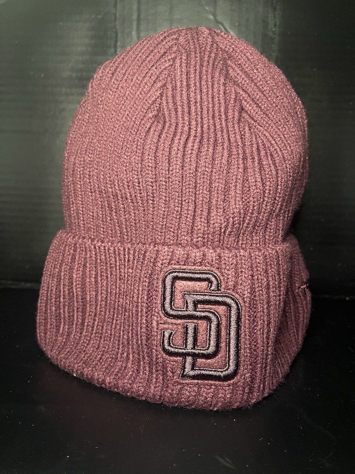 San Diego Padres Pro Standard Classic Core Beanie Burgundy | eBay