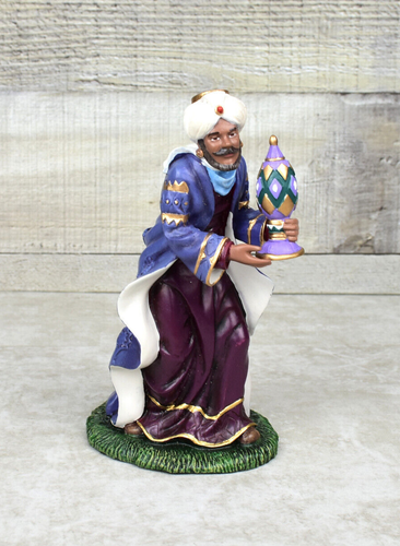 Hawthorne Village Thomas Kinkade Nativity Collection King Balthazar ...