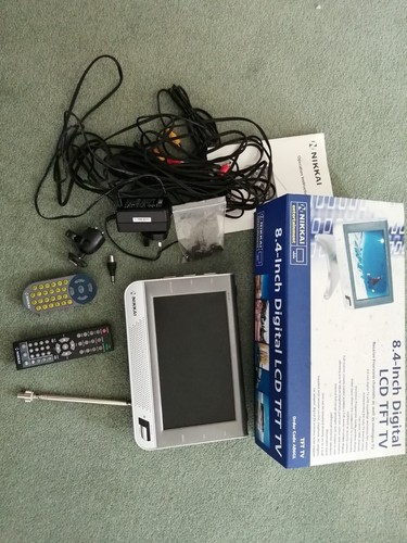 Nikkai LCD 8.4 inch portabel tv super high def TFT screen | eBay UK