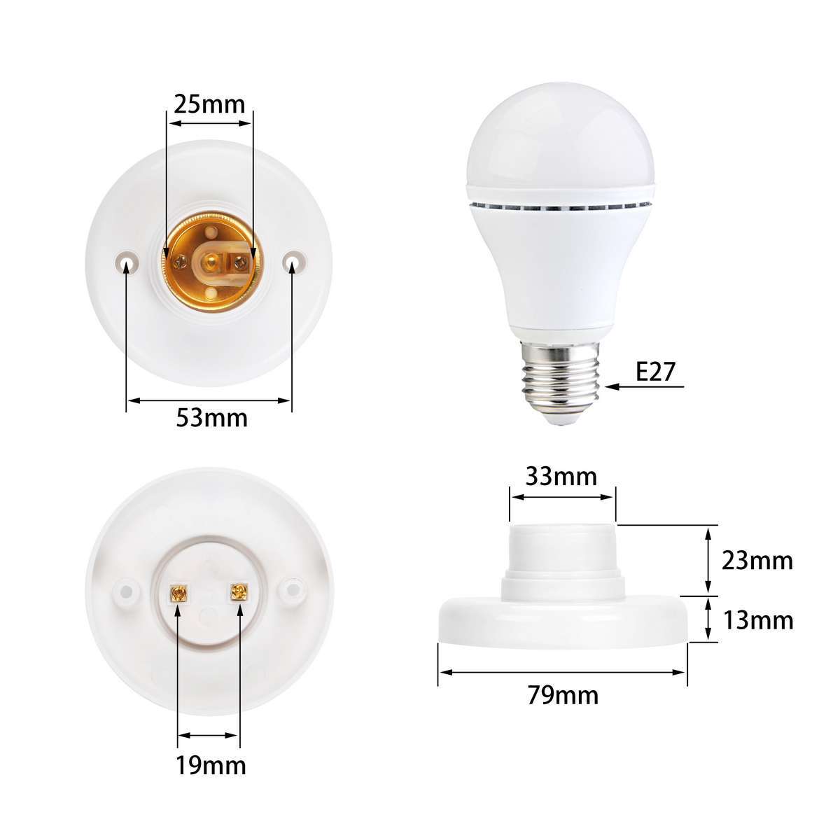 North American Light Bulb Socket Size | Shelly Lighting
