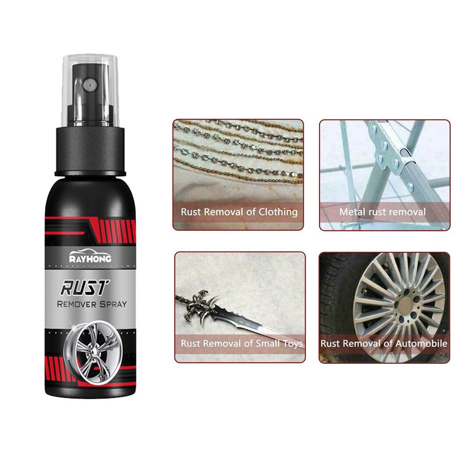 30ml Car Rust Remover Inhibitor Derusting Spray Cleaning Maintenance ...