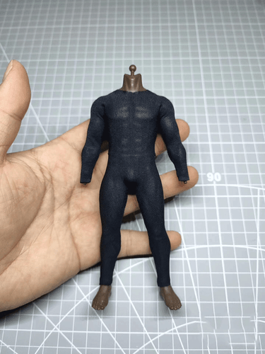 Q6-5 1/12 Male Soldier Gridding Cloth Jumpsuit Tights Model for 6 ...