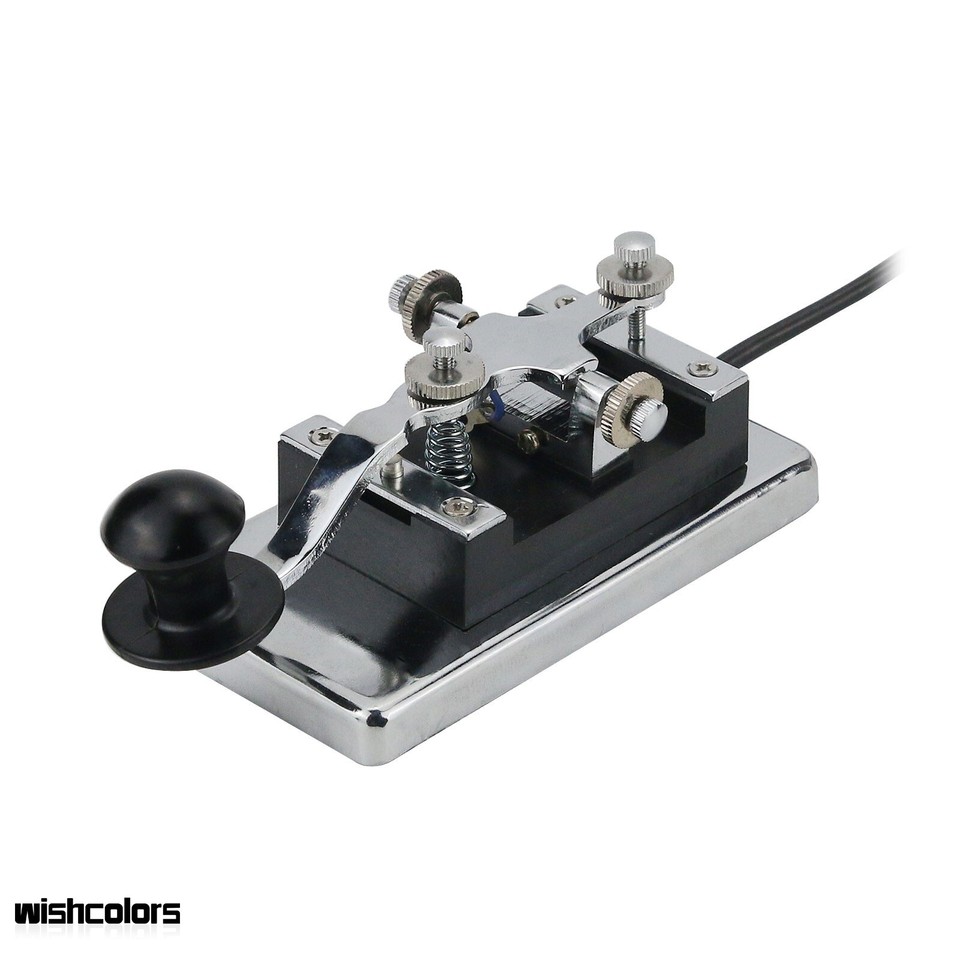 K4 Manual Telegraph CW Key Morse Key Fit Shortwave Radio Morse Code ...